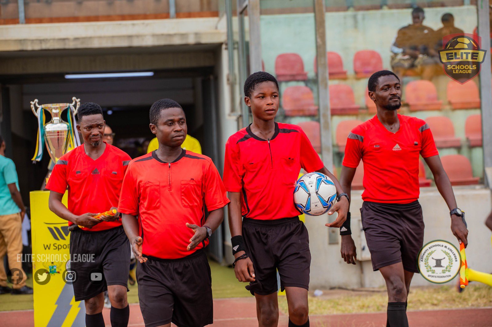 14-Year-Old Benedict Adjei Makes History As The Youngest Referee To ...